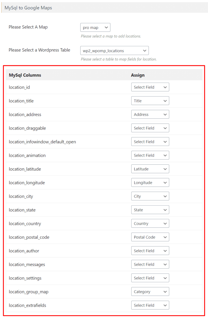 Display custom Mysql data on Google Maps - WP Maps Pro