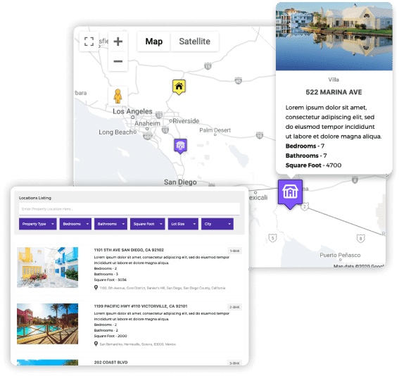 Advanced WordPress Map Plugin For Google Maps WP Maps Pro