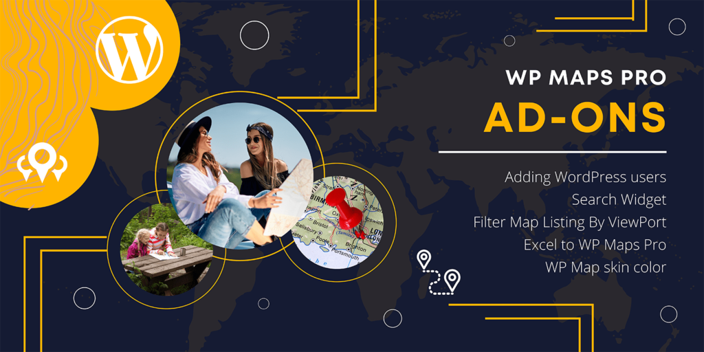 5 Major Add-Ons For WordPress Google Maps - WP Maps Pro