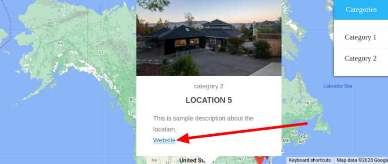 Display Clickable Links in InfoWindows & Listings - WP Maps
